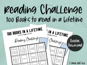 Printable Reading Challenge: 100 Books to Read in a Lifetime | Reader Haven