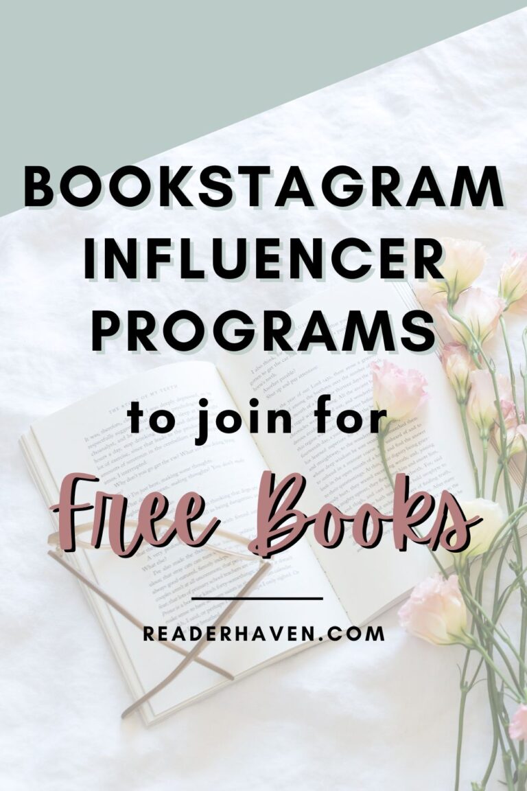 Bookstagram Influencer Programs to Join for Free Books | Reader Haven