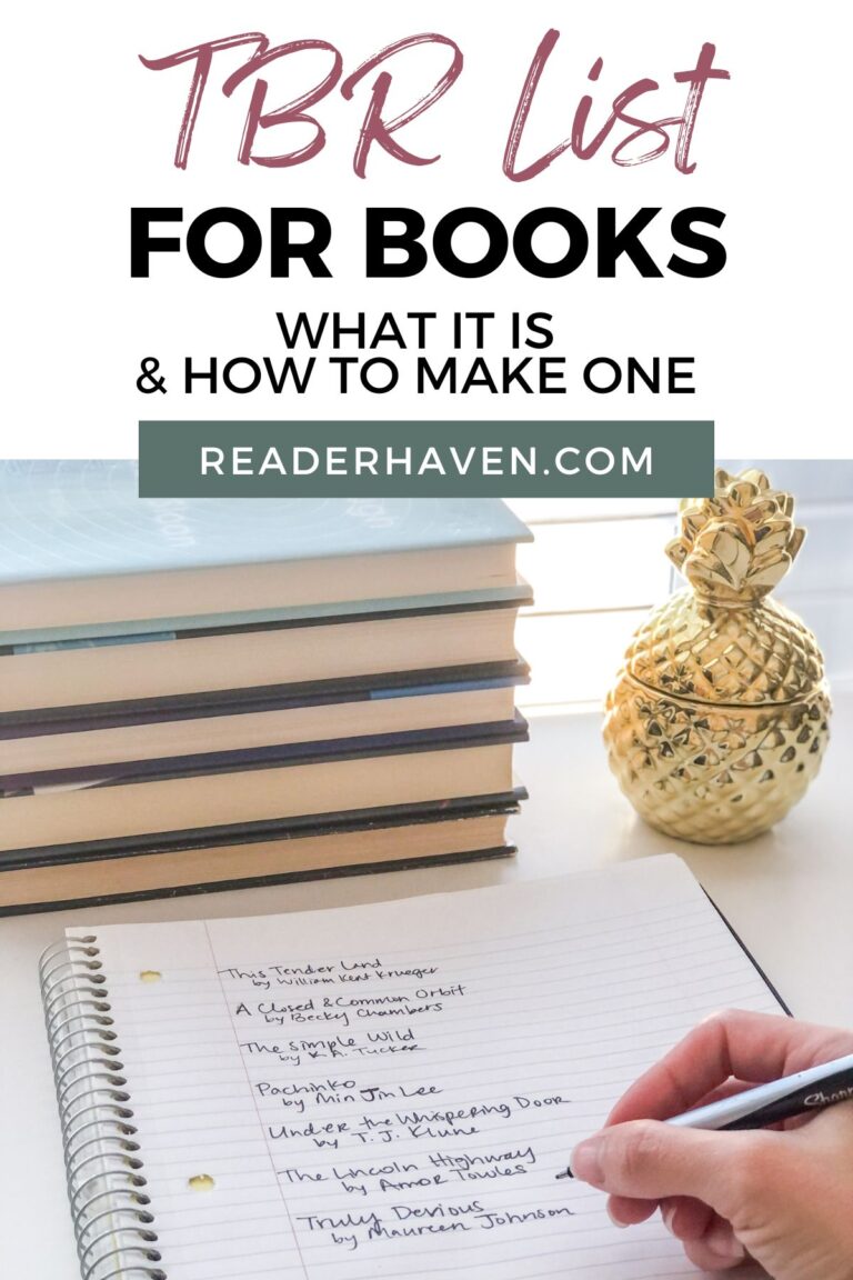 TBR List for Books: What It Is & How to Make One | Reader Haven
