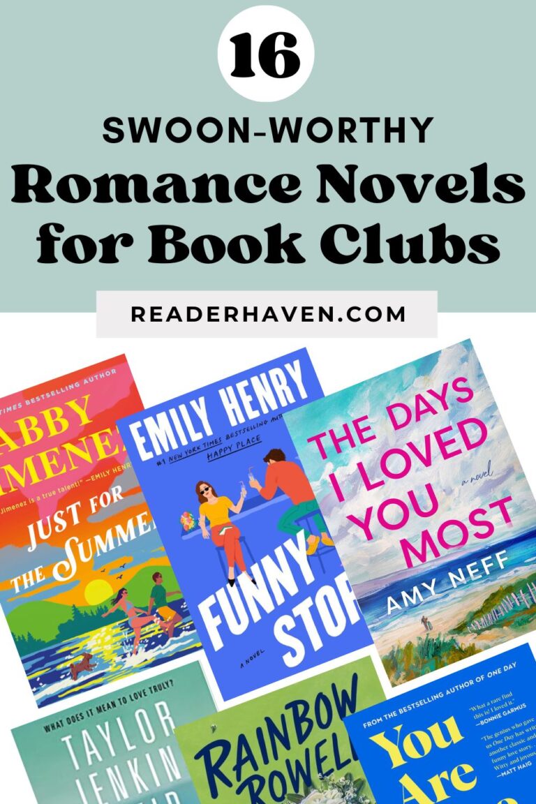 16 Swoon-Worthy Romance Novels Book Clubs Will Love | Reader Haven